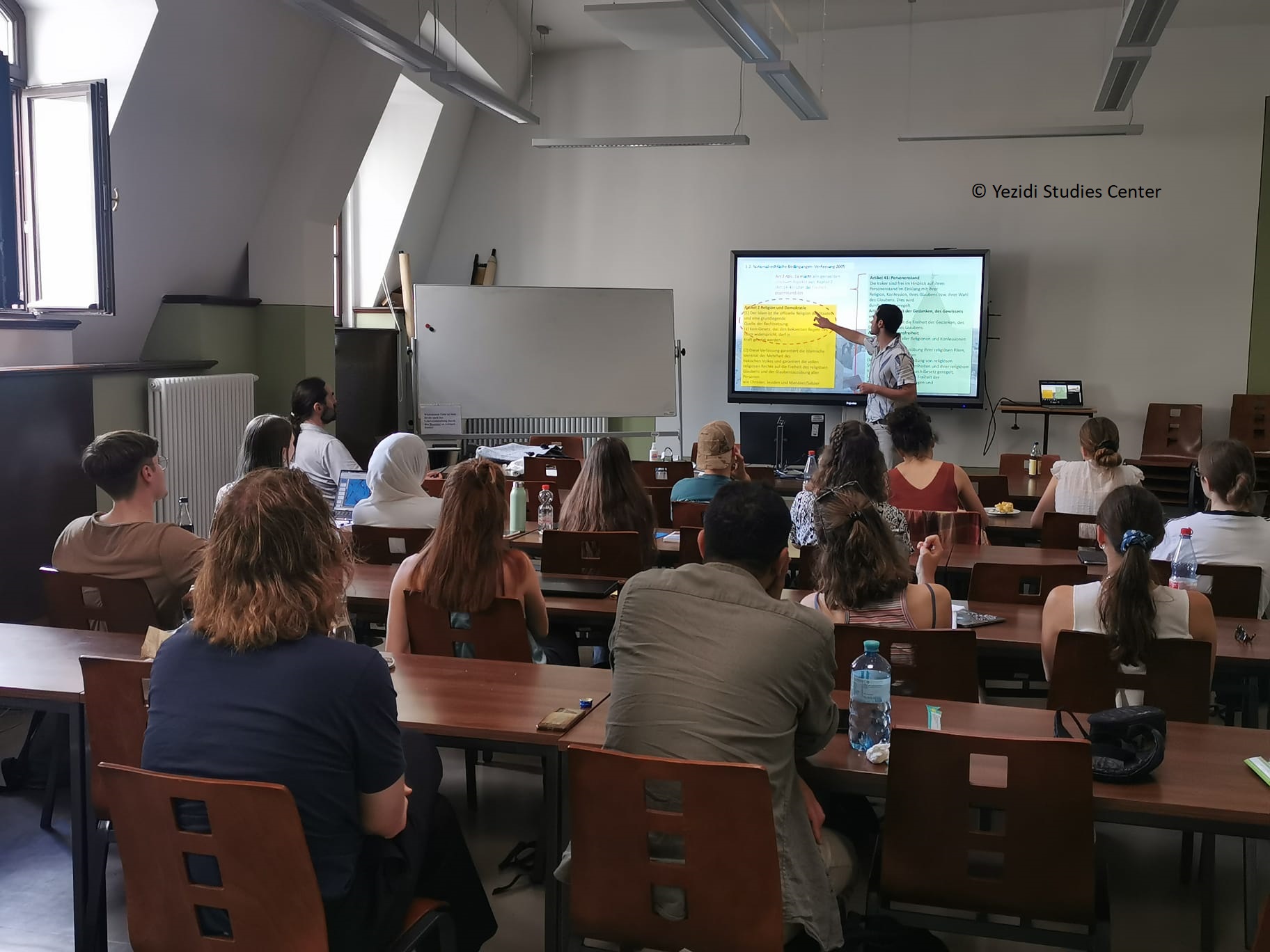 The Yezidi Studies Center successfully completed the Summer Semester ...